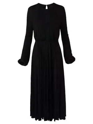VALENTINO Long-sleeve Maxi Dress