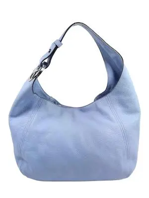 MICHAEL KORS Logo-buckle Leather Shoulder Bag