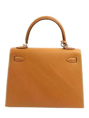 Hermès Kelly 25 2-way Tote Bag - Brown