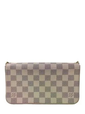 LOUIS VUITTON Felicia Damier Azur Shoulder Bag