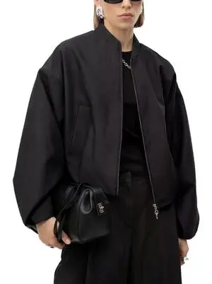 HUGO Oversized Zip-up Bomber Jacket