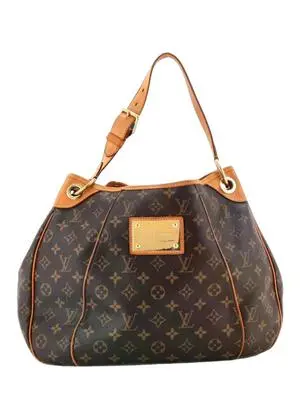 LOUIS VUITTON Galliera Handbag Monogram Canvas Pm Hobo Bag - Brown