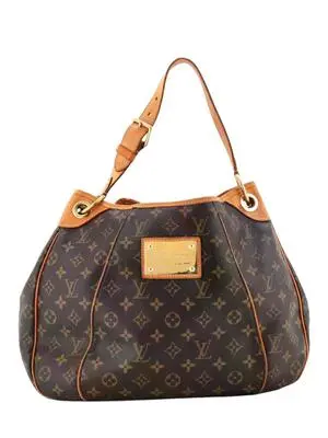 LOUIS VUITTON Galliera Handbag Monogram Canvas Pm Hobo Bag - Brown