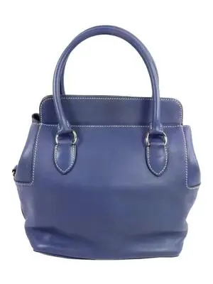 Hermès 20 Tool Box Tote Bag - Blue