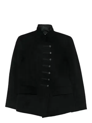 Dries Van Noten 1990s Military-style Jacket - Black