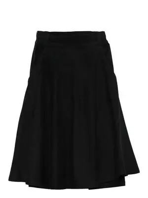 VERSACE 1980s Flared Midi Skirt