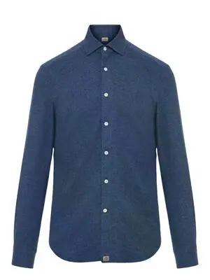 SONRISA Check-pattern Shirt - Blue