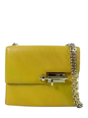 Hermès Verrou Chain Shoulder Bag Yellow