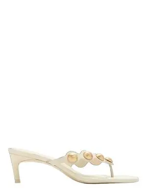 Cult Gaia Anora Sandals Neutrals