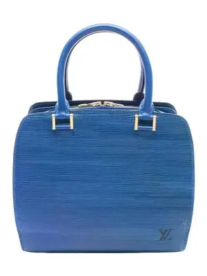 LOUIS VUITTON 1998 Epi Pont Neuf Pm Handbag - Blue
