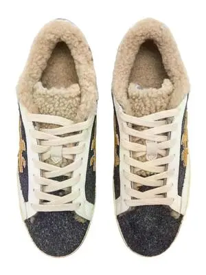 PREMIATA Steven D Shearling-trim Sneakers