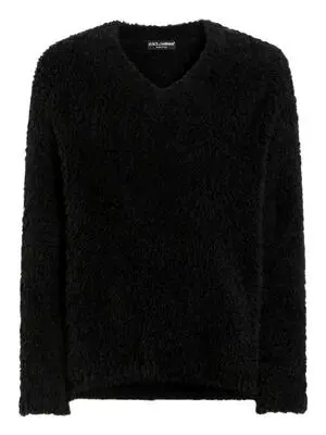 Dolce & Gabbana Alpaca-blend Pullover - Black
