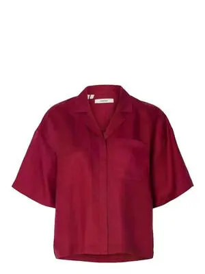 SELECTED Short-sleeved Shirt - Red