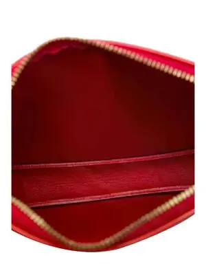 LOUIS VUITTON 2001 Monogram Vernis Pochette Lexington Shoulder Bag - Red