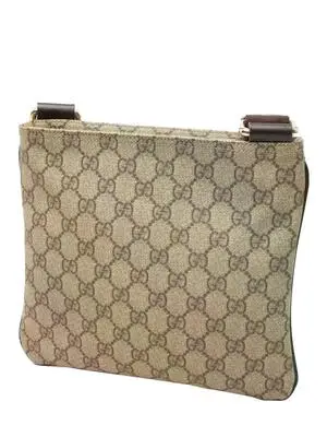 Gucci 2000-2015 Gg Supreme Crossbody Bag - Neutrals