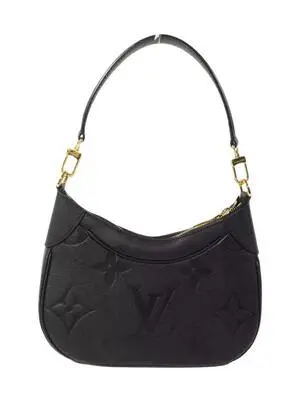 LOUIS VUITTON Bagatelle Monogram Empreinte Shoulder Bag - Black