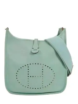 Hermès Pm Evelyne Shoulder Bag Blue