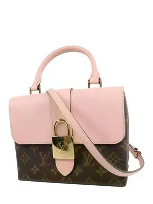LOUIS VUITTON Bb Locky Shoulder Bag Brown
