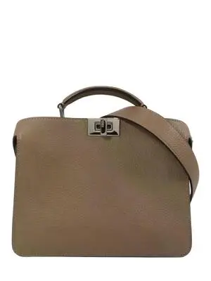 Fendi Small Peekaboo Iseeu Shoulder Bag - Grey