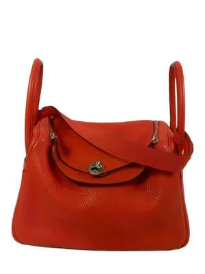 Hermès 2016 30 Lindy Shoulder Bag Red