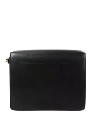 Hermès Roulis Leather Shoulder Bag - Black