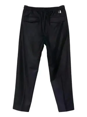 LOW BRAND Tokio Elasticated-waistband Trousers - Blue