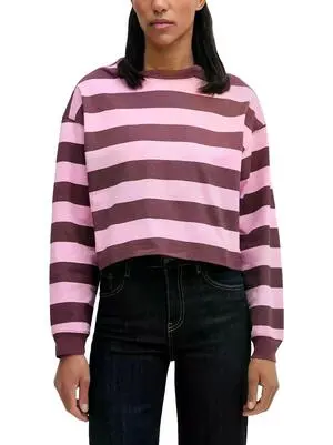 Marc O'polo Striped Long-sleeve T-shirt - Pink