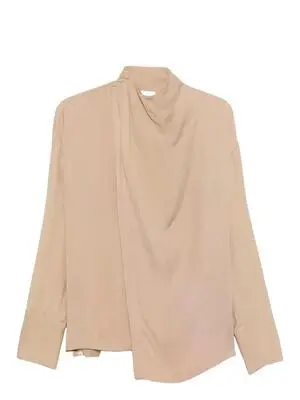 RAME Draped Button-fastening Shirt