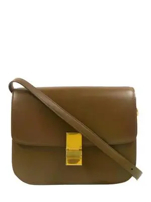 Celine Classic Box Shoulder Bag - Brown