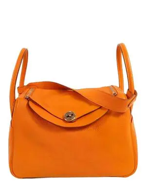 Hermès 2012 30 Lindy Shoulder Bag - Orange