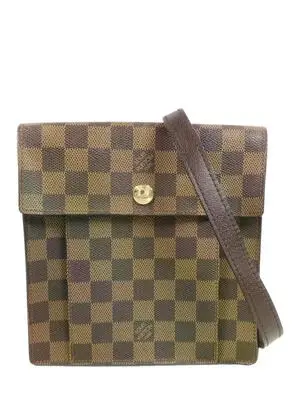LOUIS VUITTON Damier Pimlico Shoulder Bag - Brown