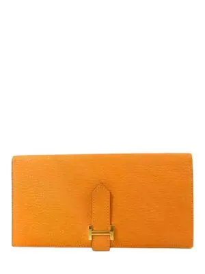 Hermès 2022's Bearn Long Wallet - Orange
