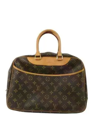 LOUIS VUITTON Deauville Monogram Tote Bag - Brown
