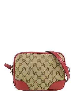 Gucci Gg Canvas Bree Crossbody Bag - Neutrals