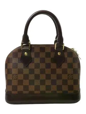LOUIS VUITTON Bb Alma Tote Bag - Brown
