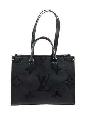 LOUIS VUITTON Mm On The Go Tote Bag - Black