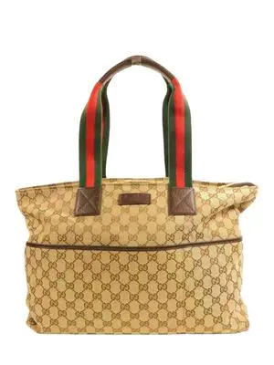 GUCCI Gg Supreme Web Tote Bag