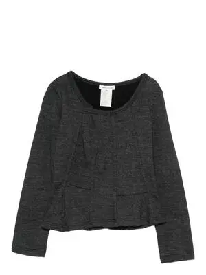 COMME DES GARÇONS 2010s Panelled Long-sleeve Top