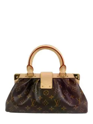 LOUIS VUITTON Monogram Tote Bag - Brown