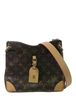 LOUIS VUITTON Odeon Monogram Shoulder Bag - Brown