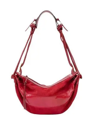 Isabel Marant Étoile Maia Braided Shoulder Bag Red