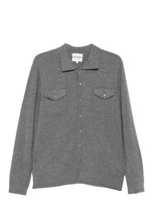 KUJTEN Julius Flap-pocket Cardigan - Grey