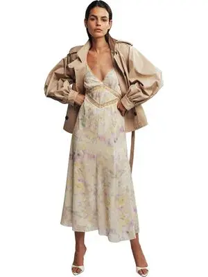 Bardot LERA DOUBLE BREASTED JACKET LATTE Latte