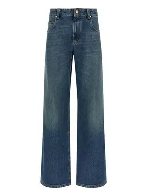 Brunello Cucinelli Denim Cotton Jeans - Multicolor
