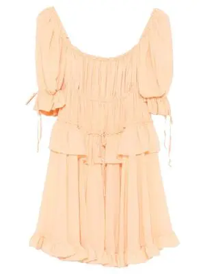Chloé Silk Mini Dress - Multicolor