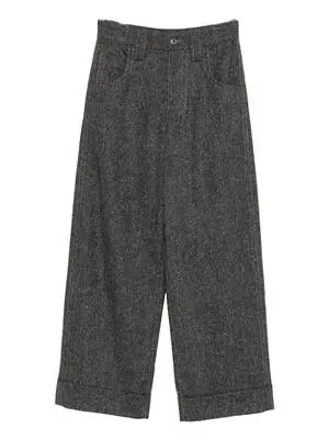 Brunello Cucinelli Wool Trousers - Multicolor