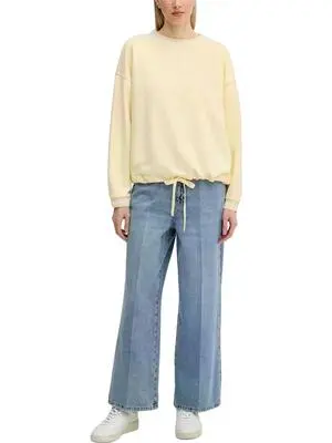 MARC AUREL Pressed-crease Wide-leg Jeans - Blue