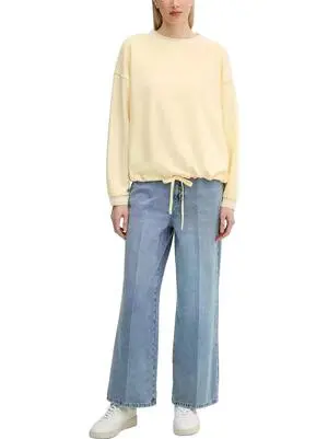 MARC AUREL Pressed-crease Wide-leg Jeans - Blue
