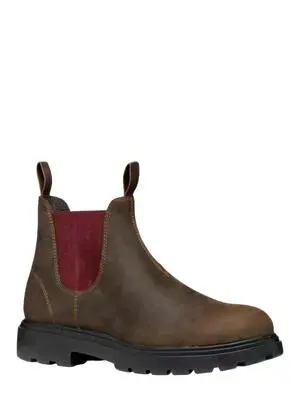 Geox Spherica Ec7b Elasticated-side Panel Boots - Brown