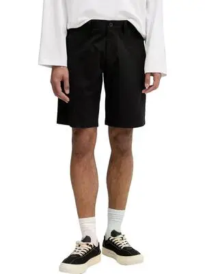 Marc O'polo Logo-embroidered Chino Shorts - Black